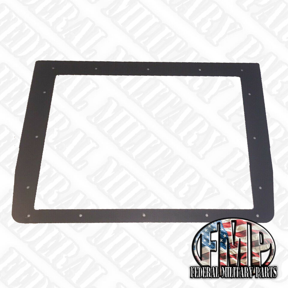 2 MILITARY HUMVEE WINDOW OVERLAYS M998 PRE-DRILLED H1 HUMMER - Other