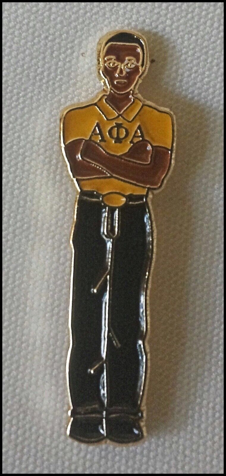 Alpha Phi Alpha Stepper Lapel Pin - Fraternity & Sorority