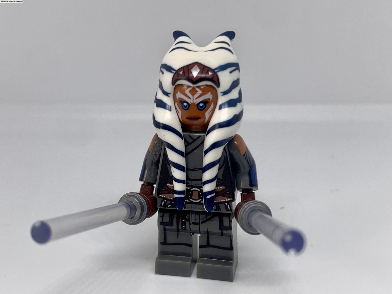 SM Ahsoka Tano Star Wars Jedi The Mandalorian Grey Robes Minifigures ...