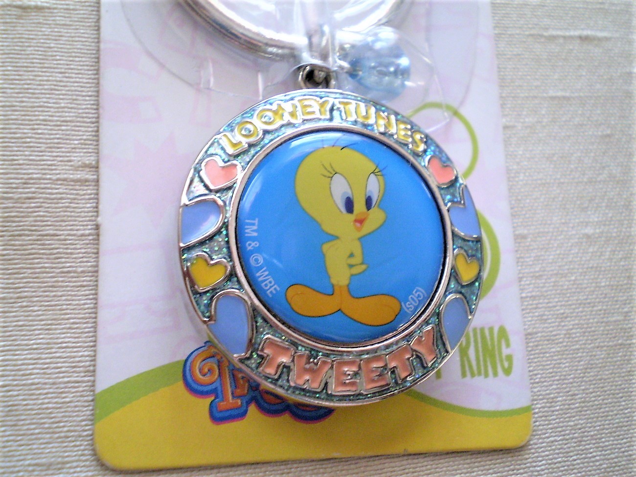 Looney Tunes Tweety Bird 2-picture Locket Keychain NEW - Key Chains ...