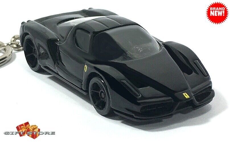 RARE GREAT GIFT KEY CHAIN RING BLACK FERRARI ENZO CUSTOM Ltd EDITION or ...