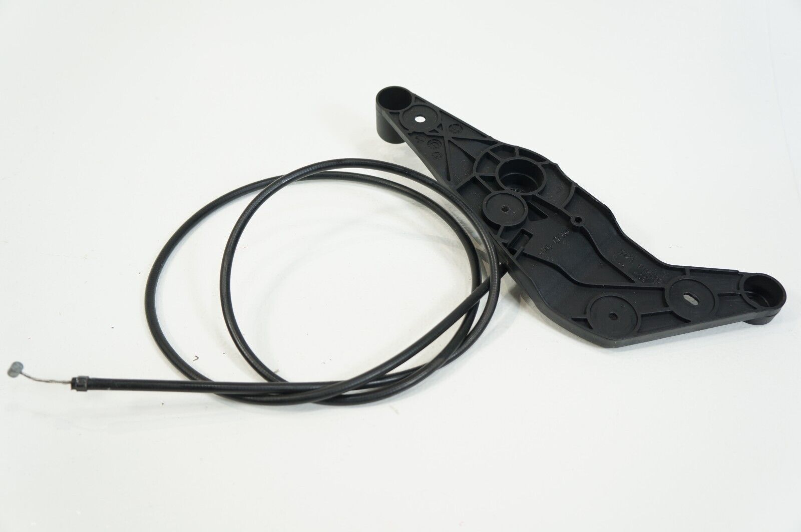 bmw 535i 528i f10 550i hood bonnet release handle lever pull arm blk ...