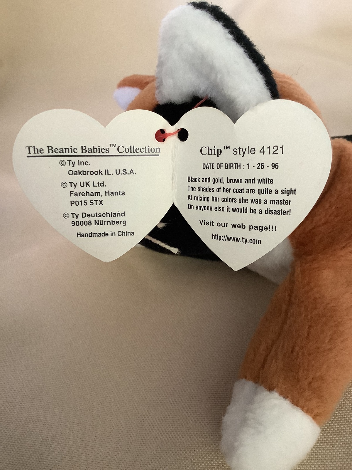 Ty Chip Iconic Initial Issue New PVC MWMT + More INVESTMENT QUALITY ...