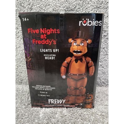 Five Nights At Freddy's Freddy Fazbear Inflatable Lights Up Lawn ...