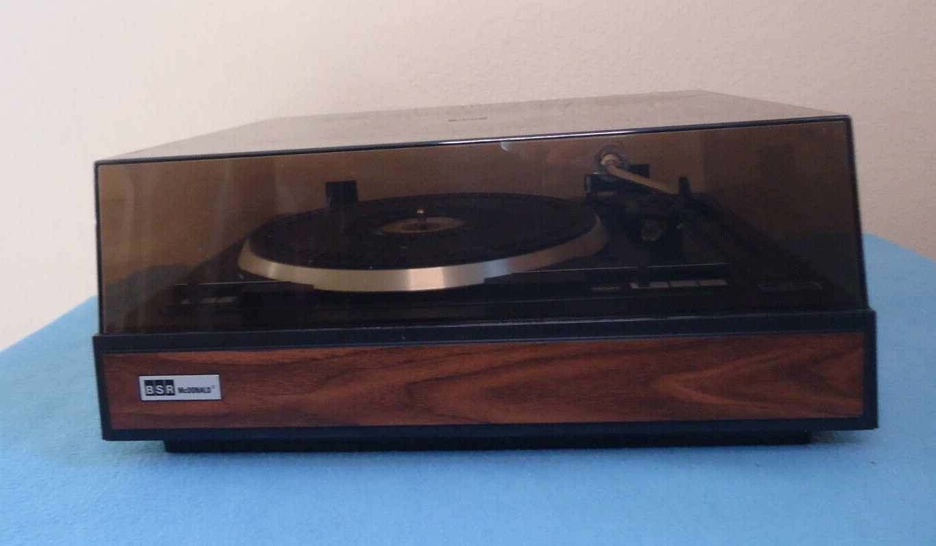 BSR Mcdonald SA-150 Turntable 78,45,33 Rpm Automatic, See Video ! - Other