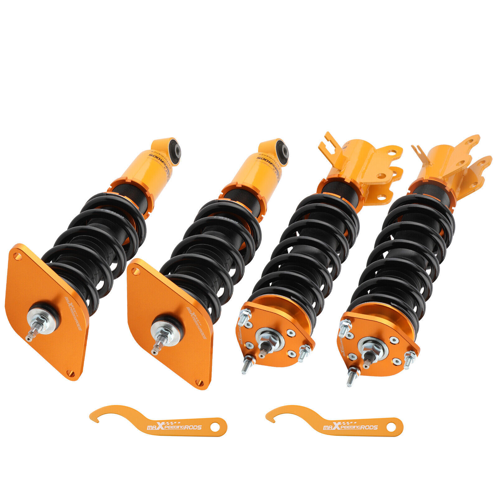 24 Click Damper Coilovers Struts Coil Spring Set for Nissan Sentra 2000 ...