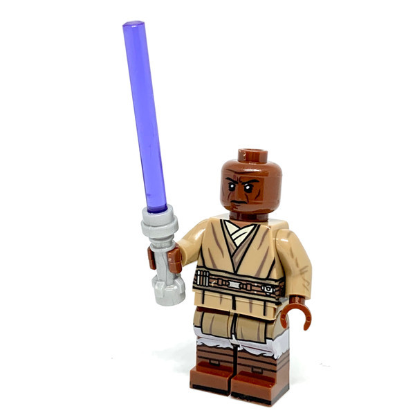 YY Minifigure Building Custom Mace Windu Star Wars Jedi Master - LEGO ...