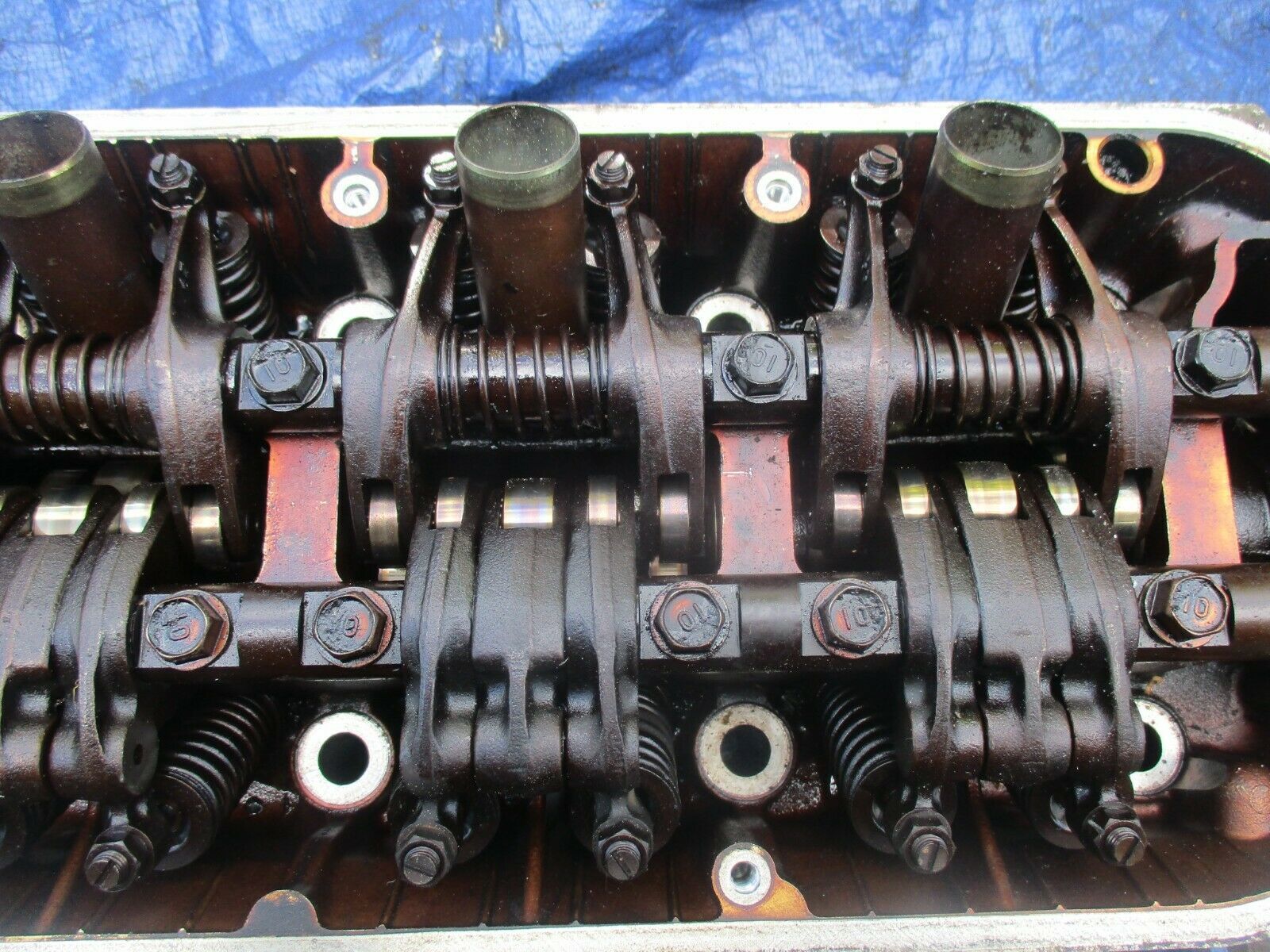 2001 Acura MDX J35A3 left bare cylinder head assembly OEM engine motor ...