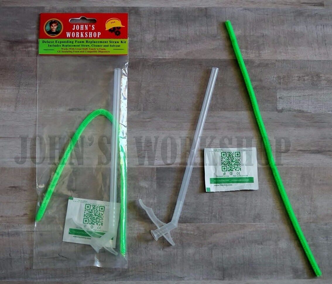 Deluxe Expanding Insulation Dispenser Straw Kit - Great Stuff Foam ...