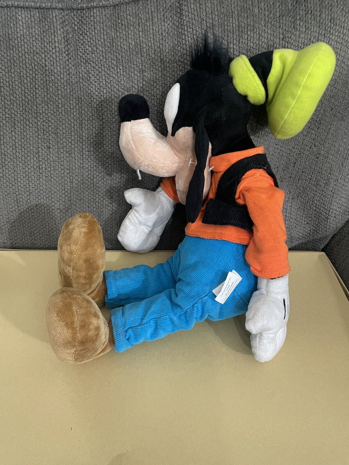 Disney Store Goofy Plush Figure Stuffed Animal Lovey Toy Floppy Hoop ...