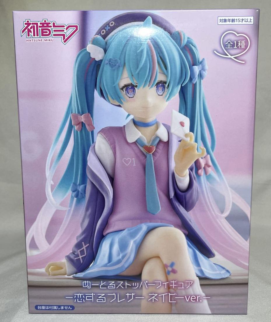 Hatsune Miku Love Blazer Navy ver. Noodle Stopper Figure Japan ...
