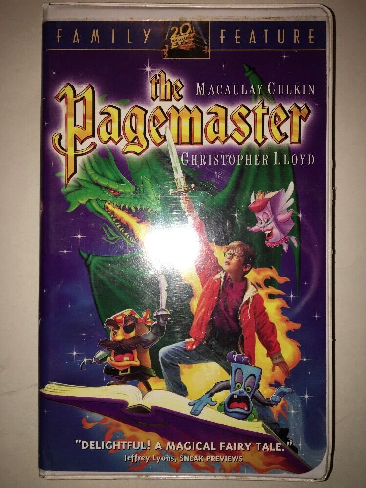The Pagemaster VHS Vídeo Cinta ,Macaulay and similar items