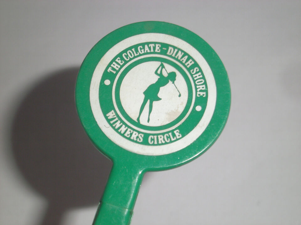 The Colgate Dinah Shore Winners Circle Swizzle Stick Drink Stirrer ...