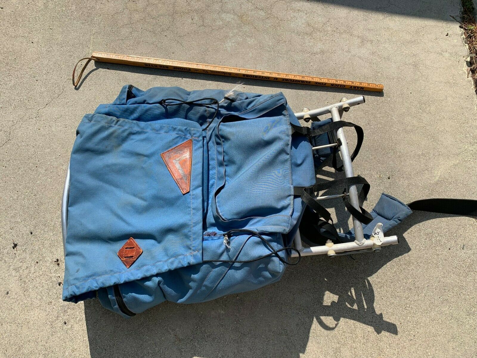 Vintage MEI Backpack Hiking Camping Mountain Equipment Inc. Blue Reg ...