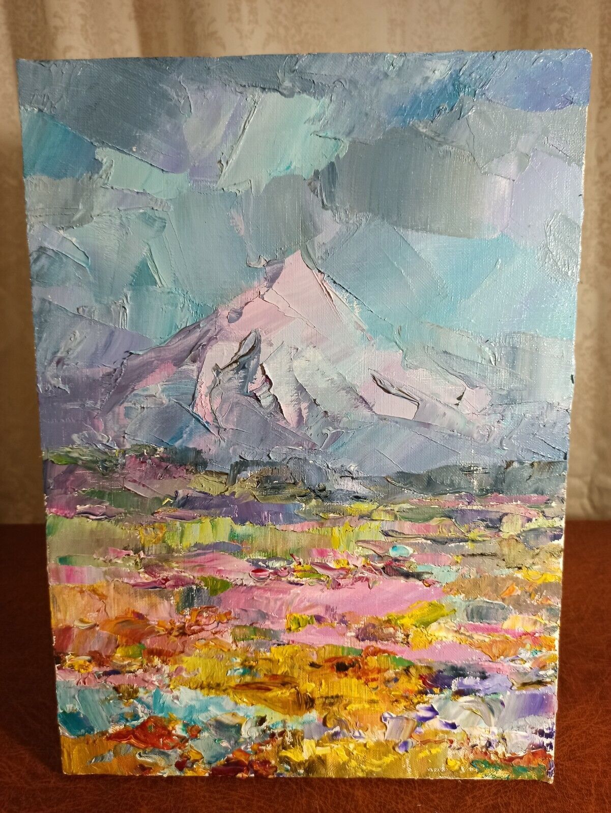 Painting of the famous Ukrainian painter Pavel Guzenko. 25x35cm. Oil. Canvas. - Paintings