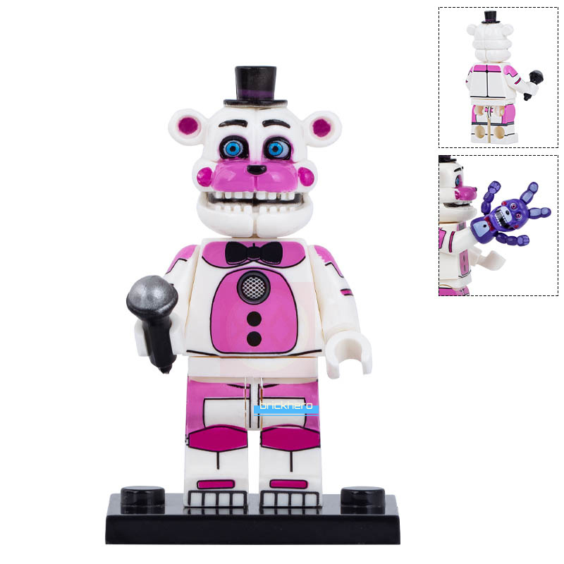 Funtime Freddy Five Nights at Freddy's Lego Compatible Minifigure Brick ...