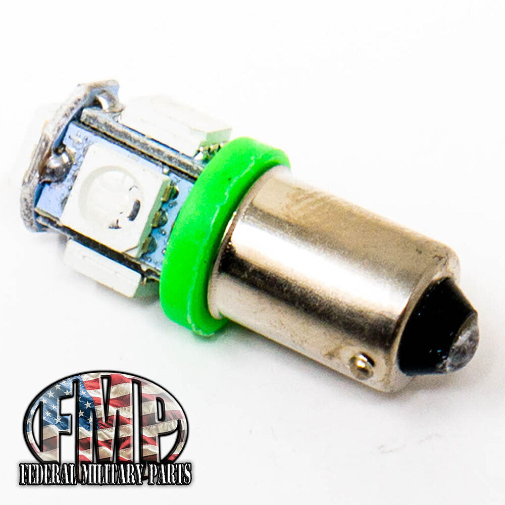 4pk Brightest 24V LED Green Board Lights for Military Humvee Bulbs M998 ...