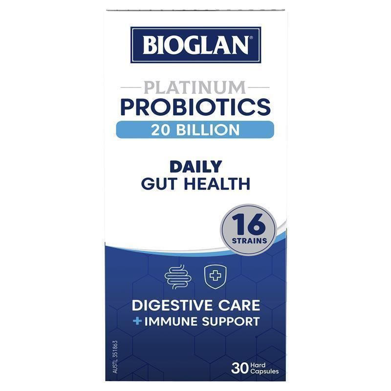 Bioglan Platinum Probiotic 20 Billion 30 Capsules - Other Vitamins ...