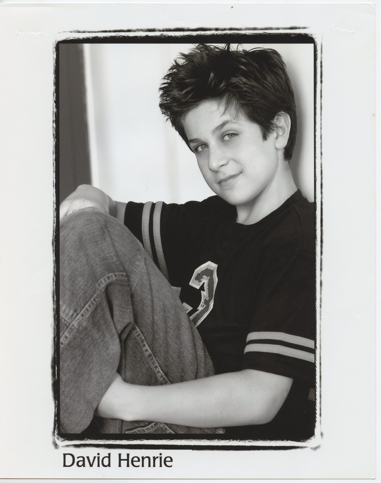 David Henrie - 8" x 10" Original Studio Agency Photo resume - Teen ...