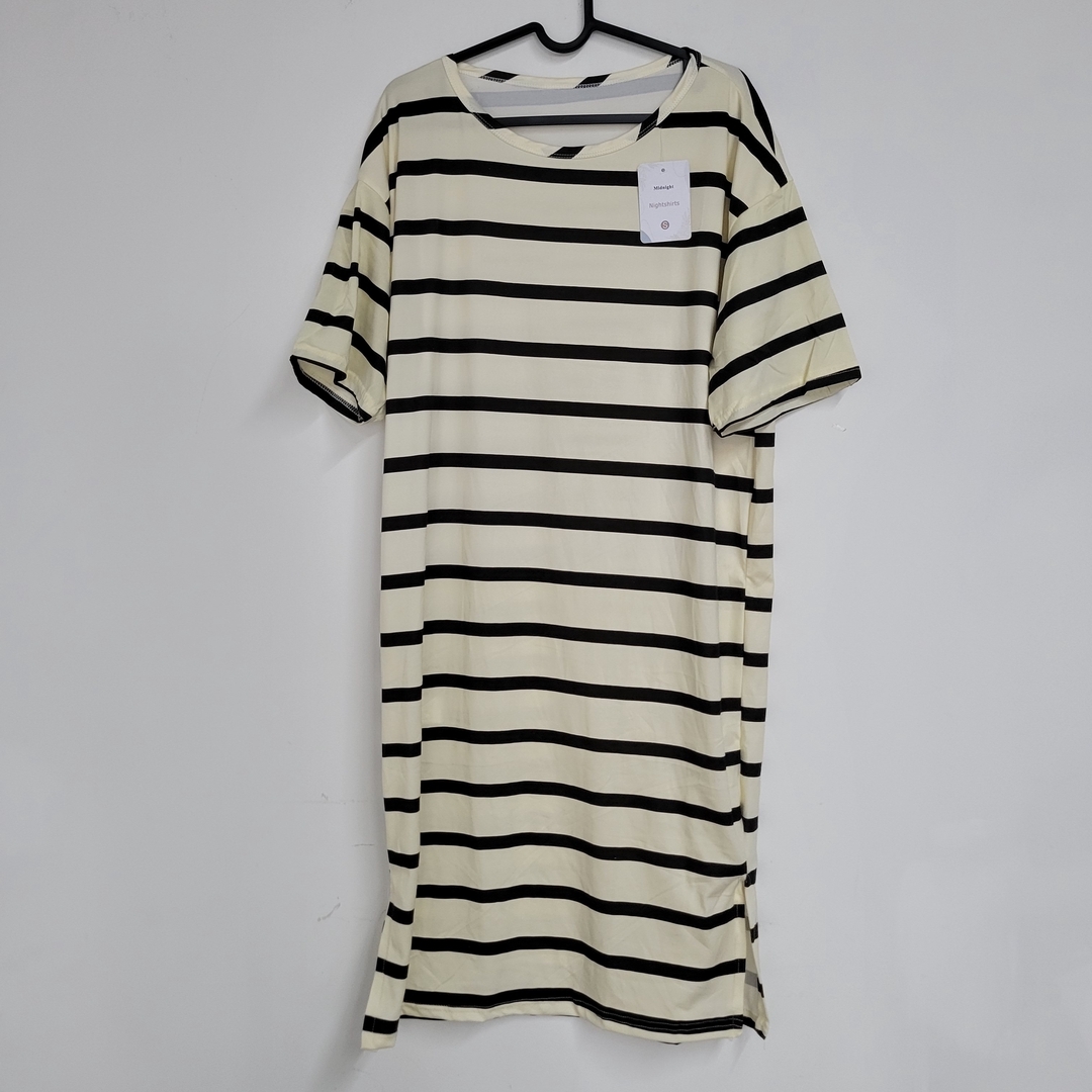 Midnight Nightshirts Striped Nightshirts - Stylish Comfort for Relaxing ...