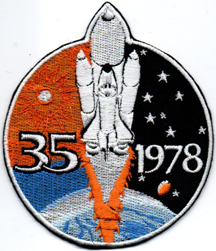 NASA Astronaut Group 8 35 Astronauts 1978 Space Badge Iron On ...