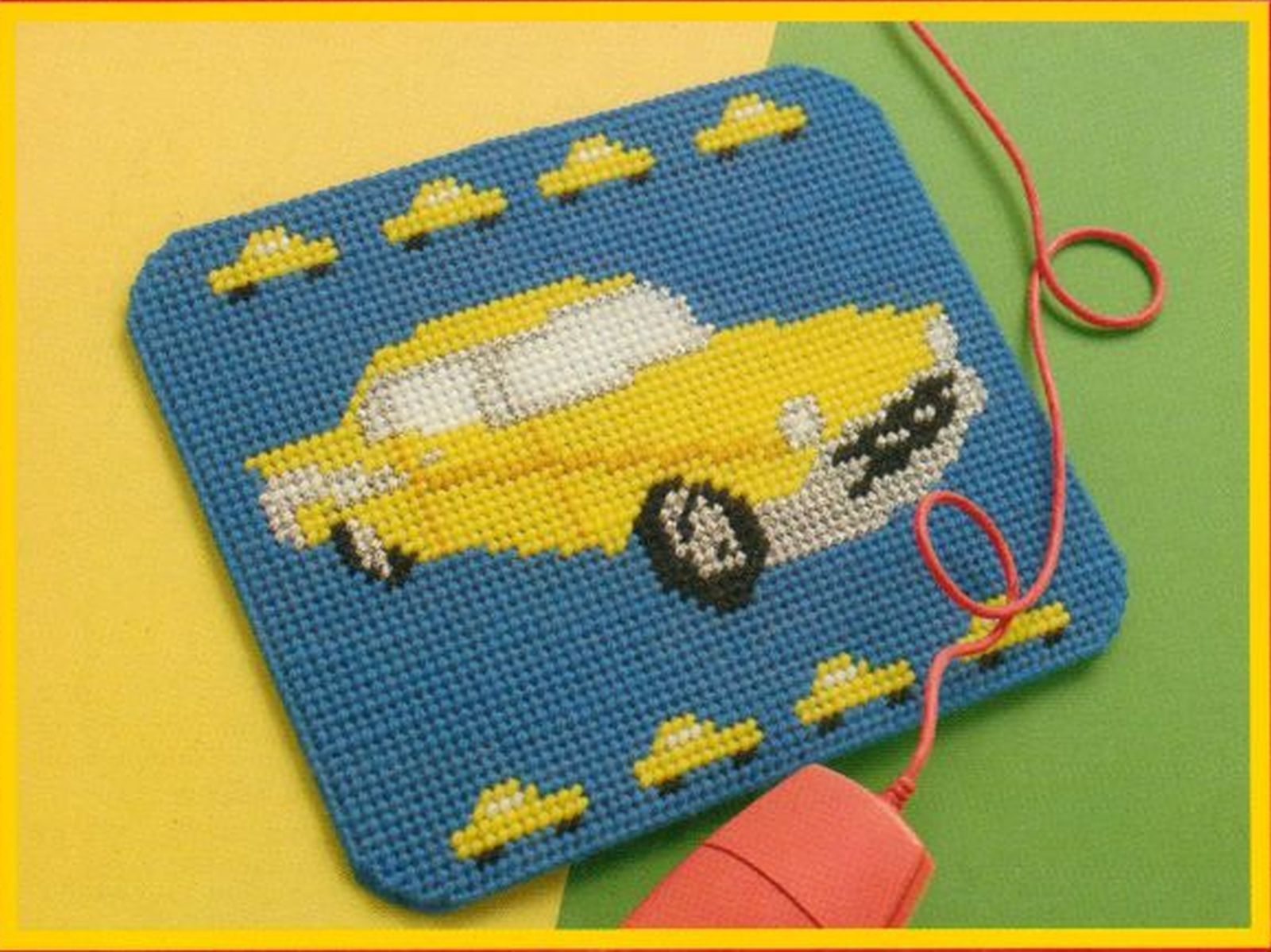 Plastic Canvas Antique Classic Cars Luxury Model T Coupe Tote Coasters ...