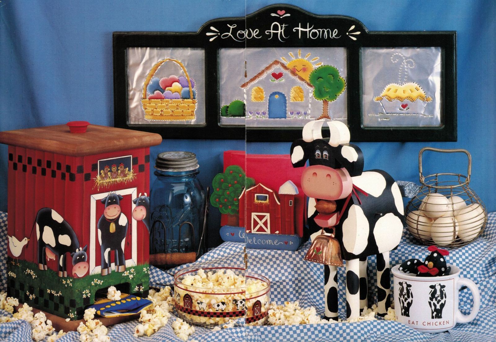 Tole Decorative Painting When Cows Come Home Nancy Farrow Country Farm ...