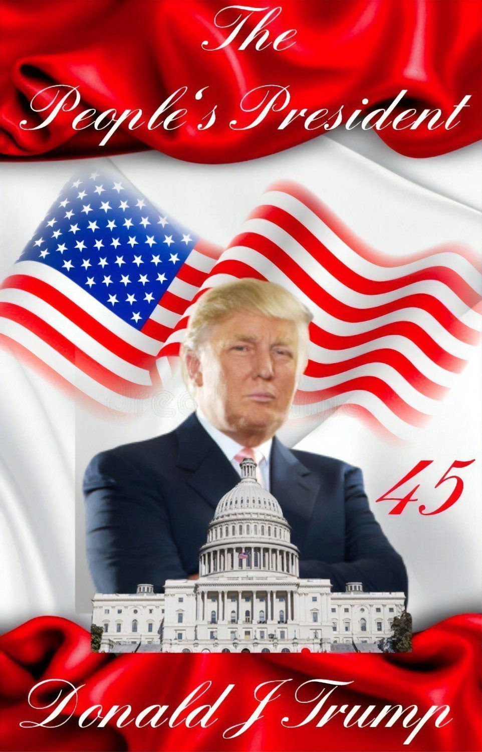 3x5ft Digital Print Banne President 45 of USA President Trump Flag 2020 ...