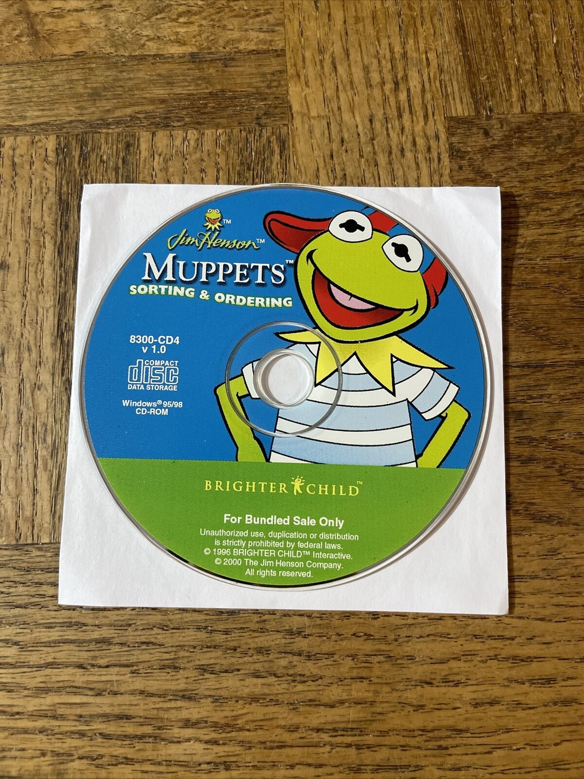 Jim Hensen Muppets Sorting And Ordering PC Game - Video Games