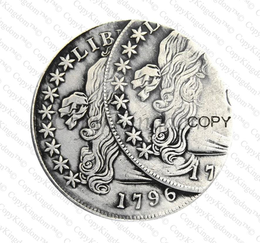 1796 Seated Liberty Dollar Rare Two Face and 50 similar items