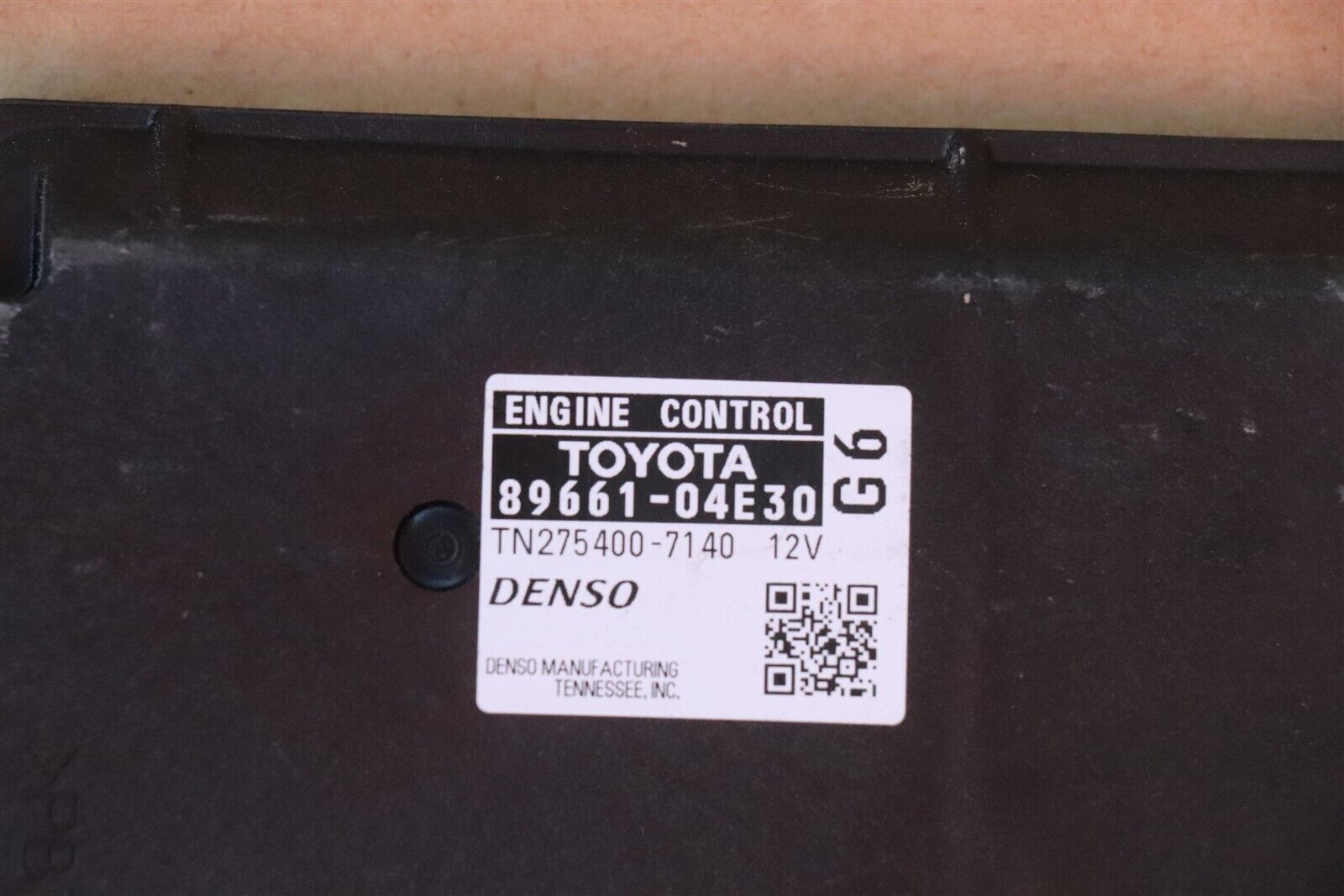 Toyota Engine Control Module Computer Unit ECM ECU 89661-04E30, TN275400-7140 - Engine Computers