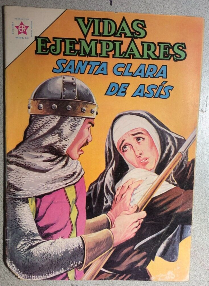 VIDAS EJEMPLARES #160 St Clare of Assisi (1963) Mexican comic book in ...