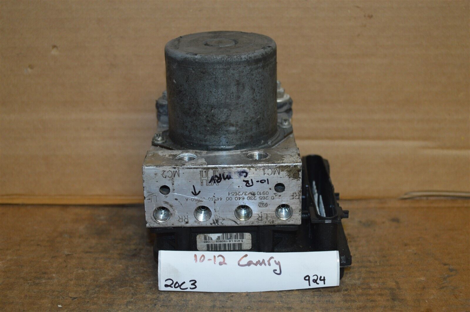 10-12 Toyota Camry ABS Pump Control OEM 4454006050A Module 924-20c3 ...