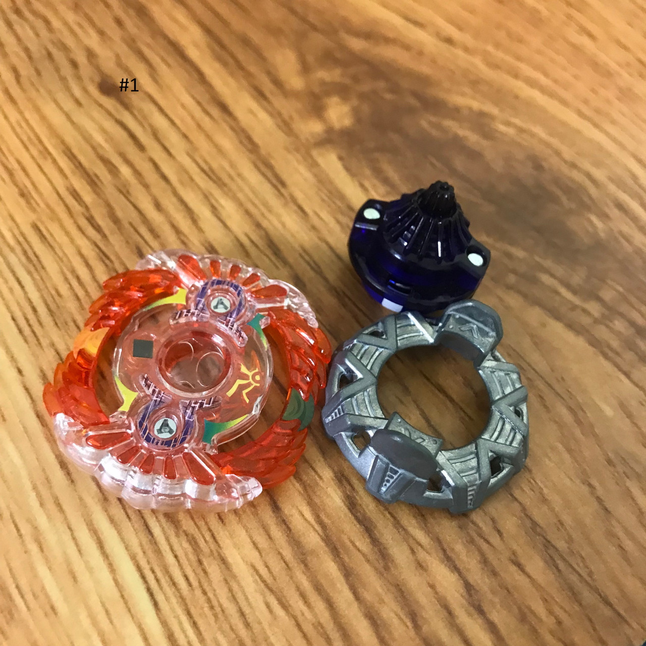 TAKARA TOMY Holy Horusood Vertical Jaggy Burst Beyblade Booster Volume ...