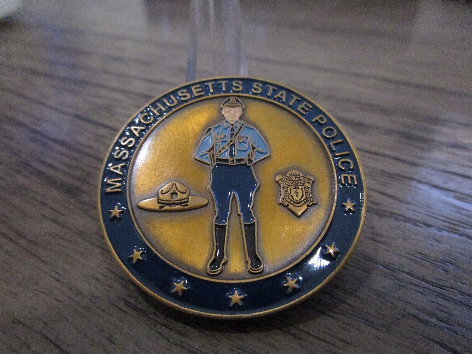 Massachusetts State Police Challenge Coin #467T - Challenge Coins