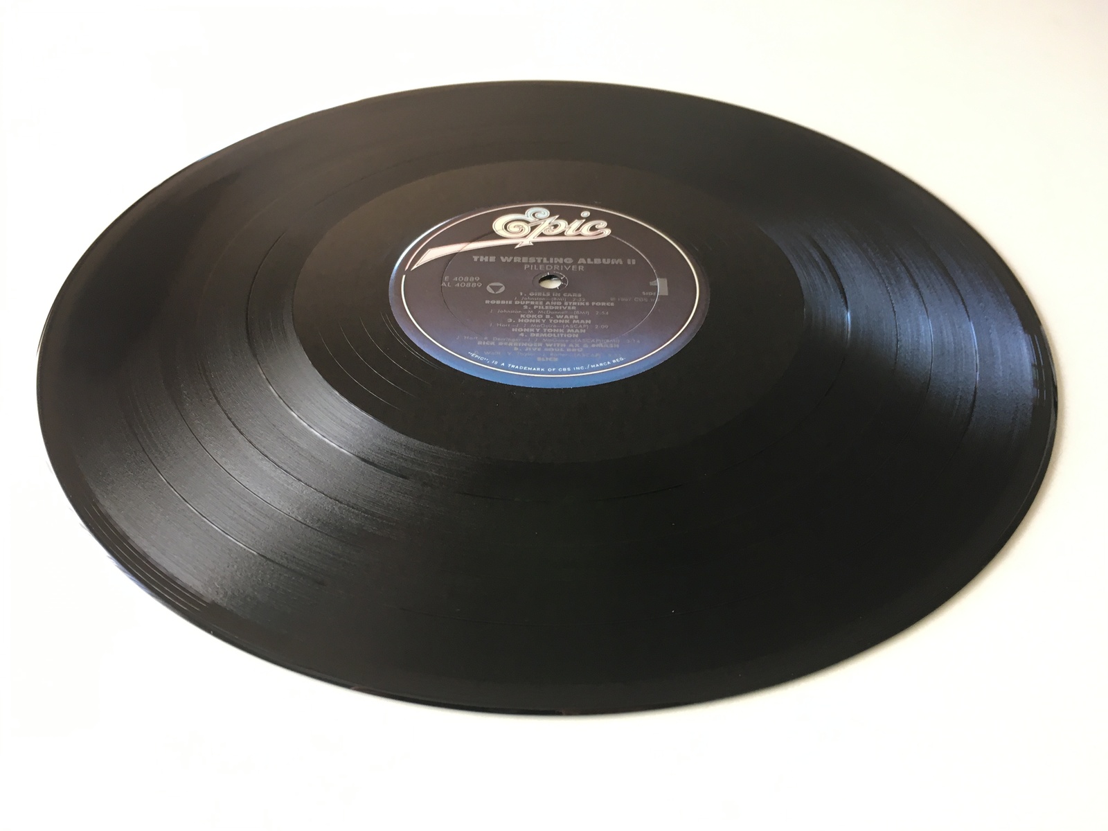 Piledriver: The Wrestling Album II LP Vinyl Record Album - Vinyl Records