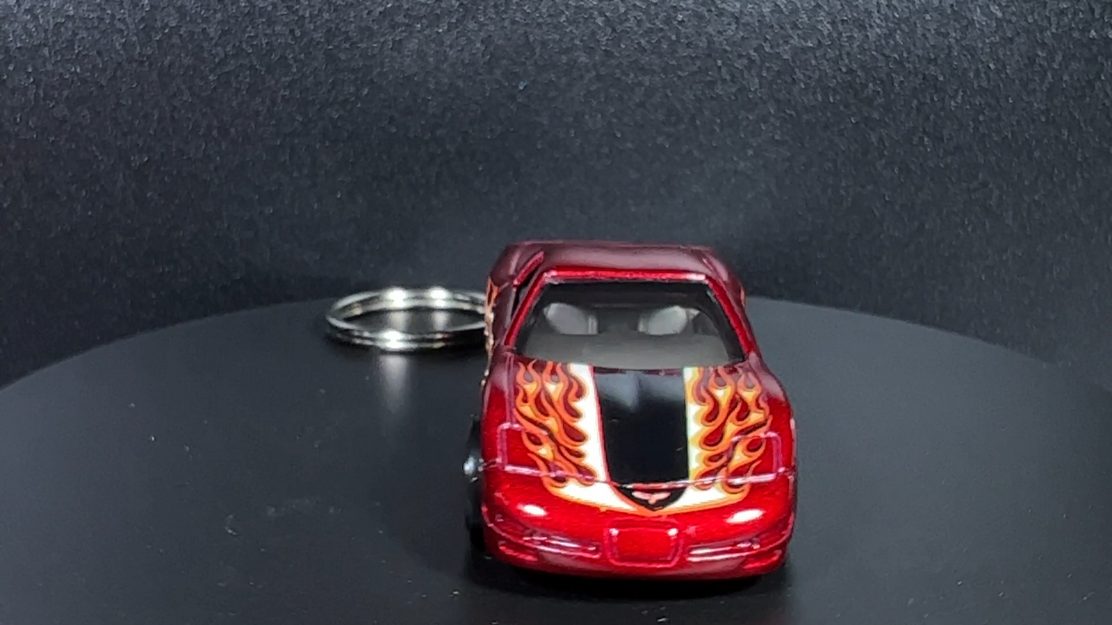 HTF KEY CHAIN 97~2004 FLAMED MAGNETIC RED CHEVY CORVETTE C5 NICE GIFT ...