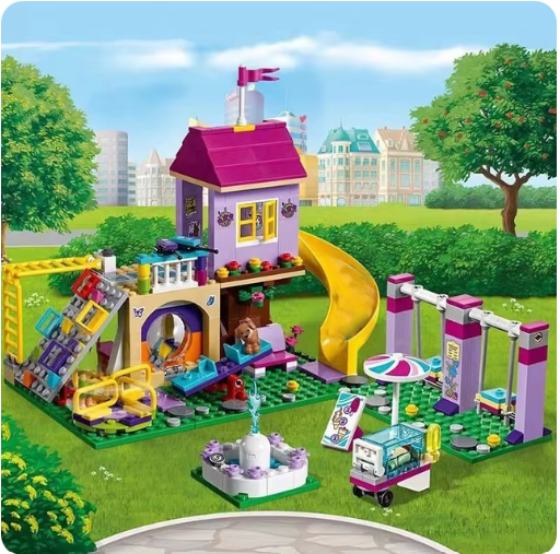 Heartlake City Playground Building Set - 350+ Piece Educational Playset ...
