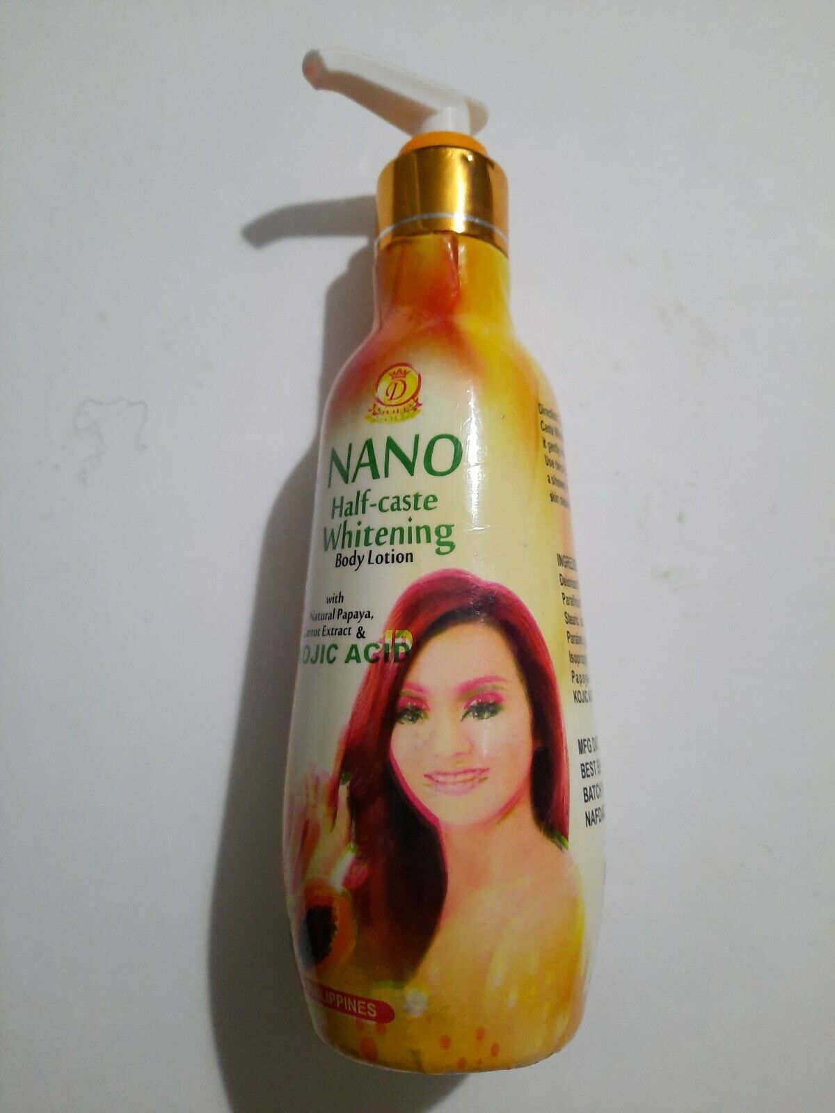 NANO HALF-CASTE WHITENING BODY LOTION 250ML - Lightening Cream
