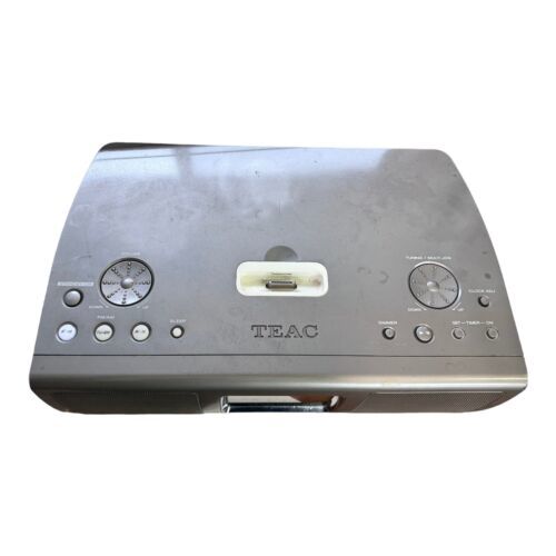 TEAC Hi-Fi iPod Dock Table Clock Radio GR-10i - Works w/ Knob/Dial ...