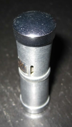 GAY PARIS MASTERCRAFT Push Down Petrol Stainless Steel Lighter USPat ...