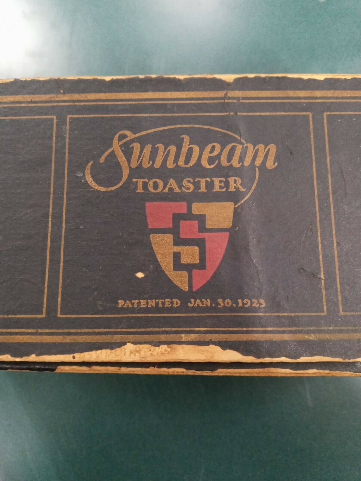 Vintage 1923 Sunbeam Flat Toaster Model B Art Deco Electric - Small ...