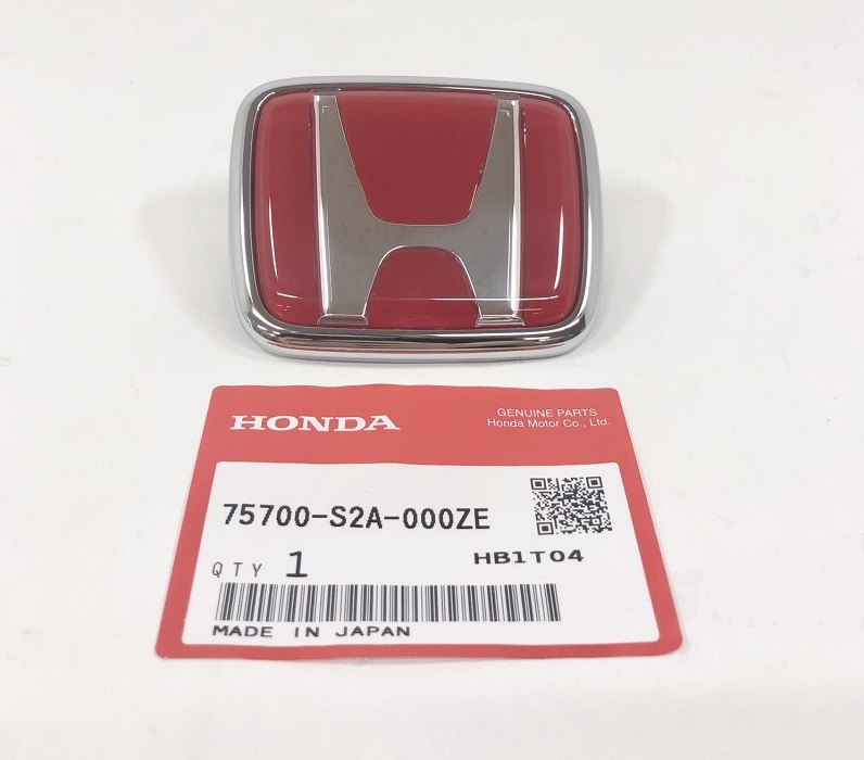 JDM Honda S2000 Front Emblem, Red 75700-S2A-000ZE - Car & Truck Parts ...