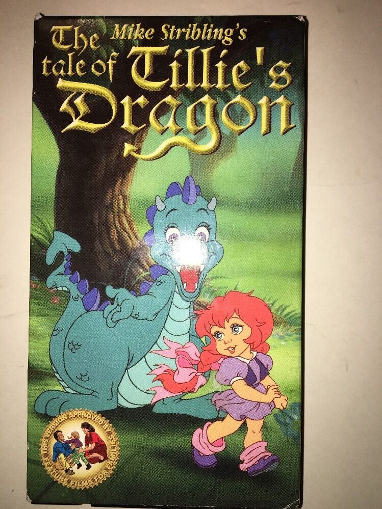 The Tale Of Tillies Dragon Vhs Mike Striblings Tested Rare