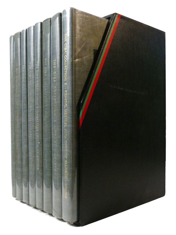 Frank H. Netter THE CIBA COLLECTION OF MEDICAL ILLUSTRATIONS 8 VOLUME SET 1st E - Antiquarian ...