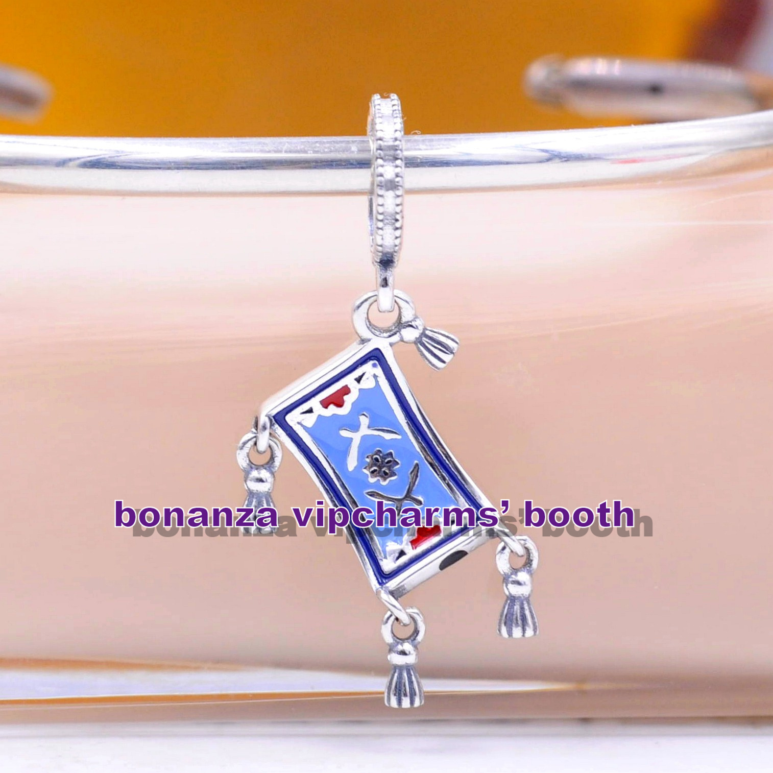 2022 Winter Release 925 Sterling Silver Disney Aladdin Magic Carpet ...