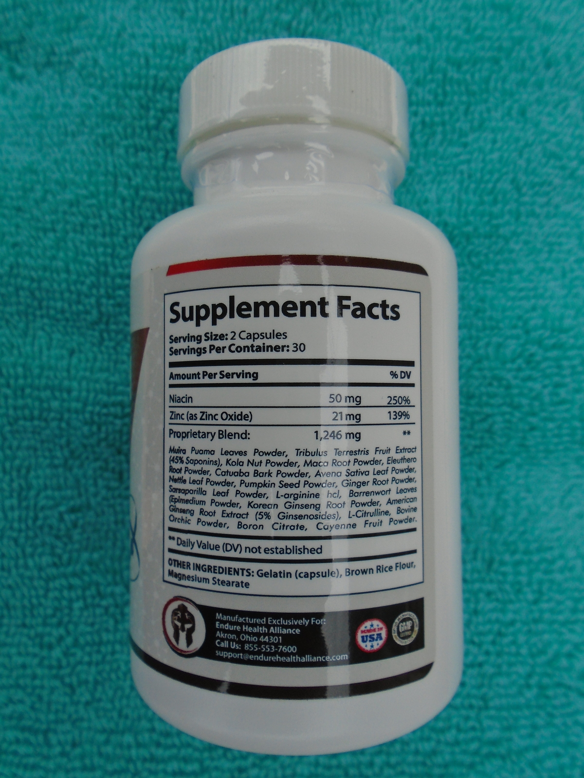 "InstaHard" MALE PERFORMANCE Capsules Brand NEW & Factory Sealed 60 ...