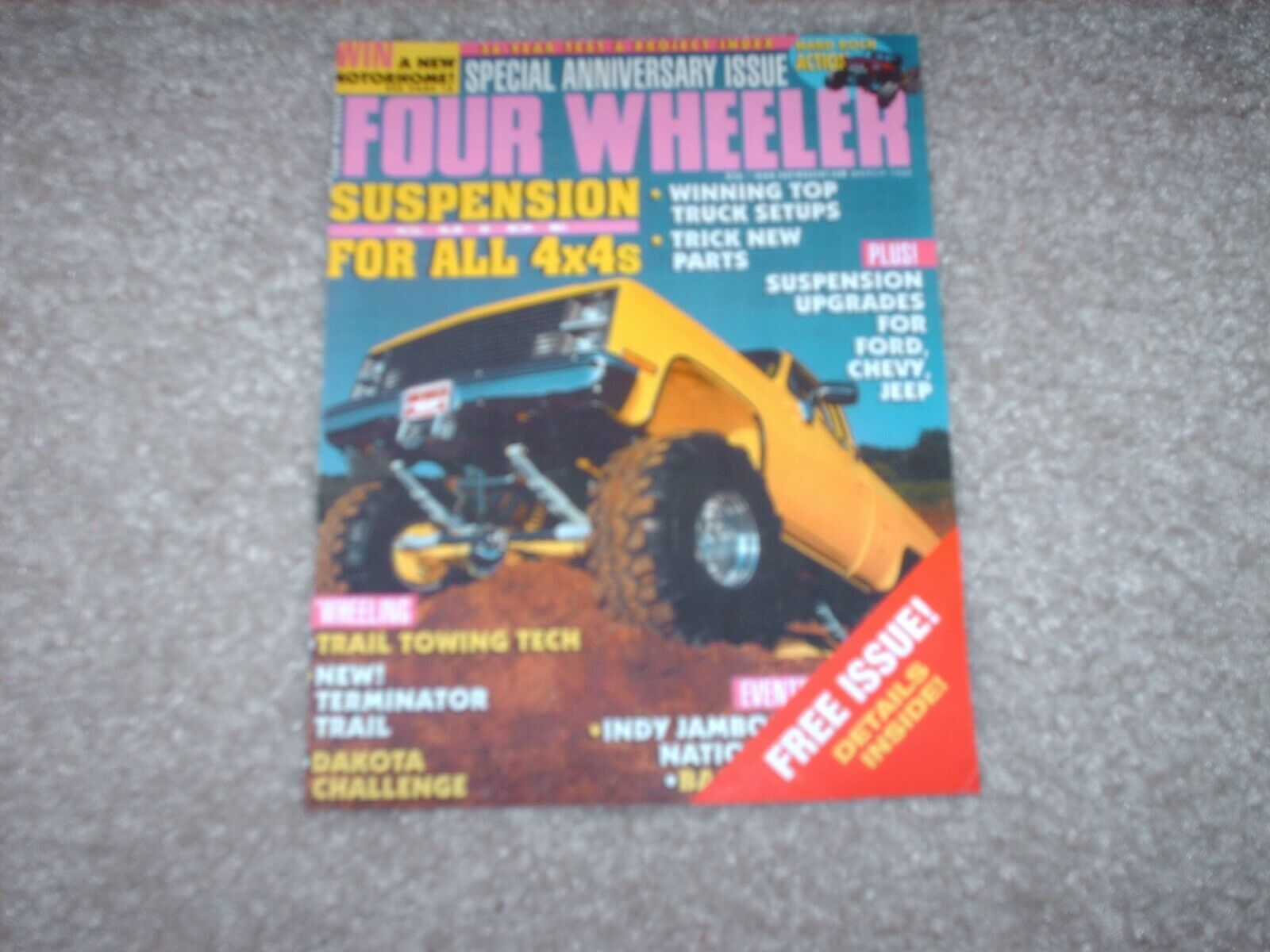 Vintage 1998 Four Wheeler Magazine Mini Advertising Booklet 24 Years ...