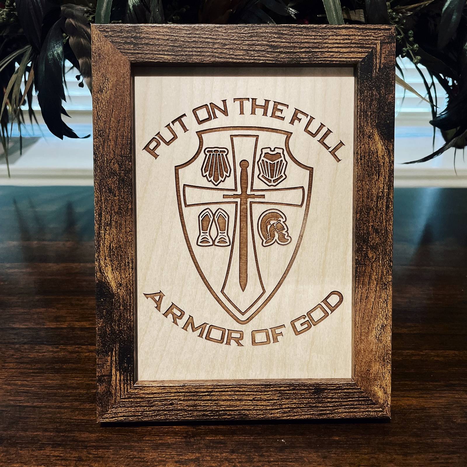 Armor Of God Sign | Christian Decor | Armor Of God Wall Art | Religious ...