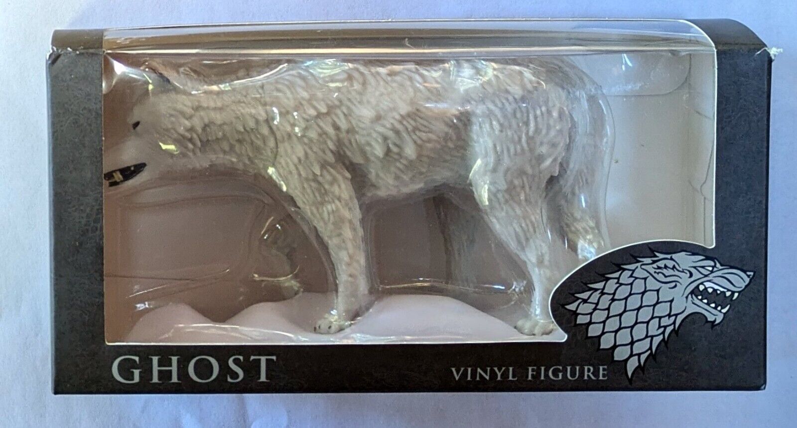 2019 Game of Thrones GOT "Ghost" Jon Snow's Dire Wolf Figure Culturefly ...